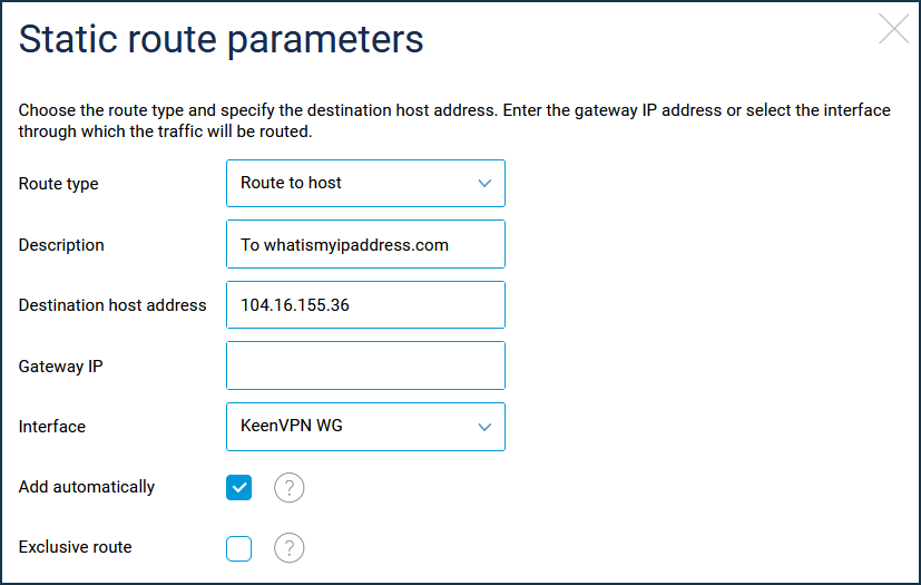 Setting Up A Route To A Specific Host Through A Wireguard Vpn Provider